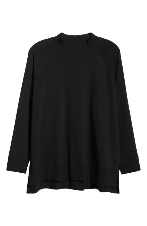 Eileen Fisher Mock Neck Knit Top