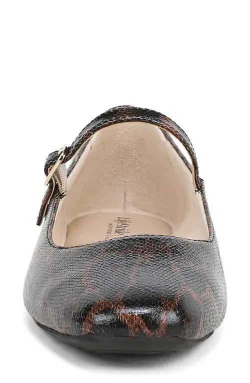 LIFESTRIDE Beloved Mary Jane Flat - Brown Multi