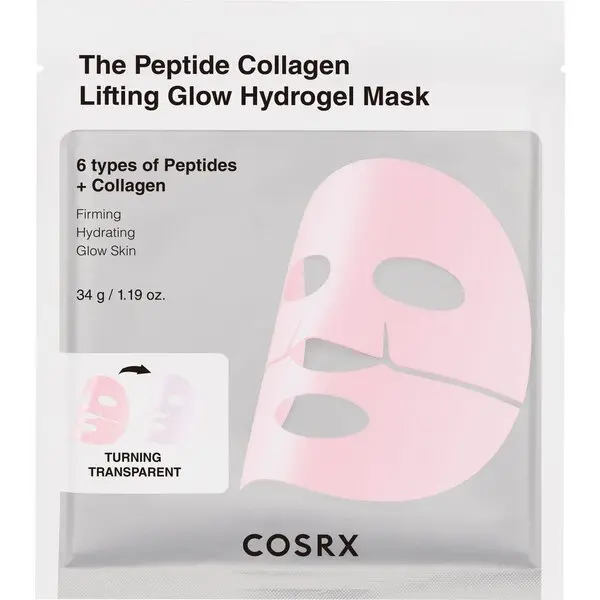 COSRX The Peptide Collagen Lifting Glow Hydrogel Mask - No Color