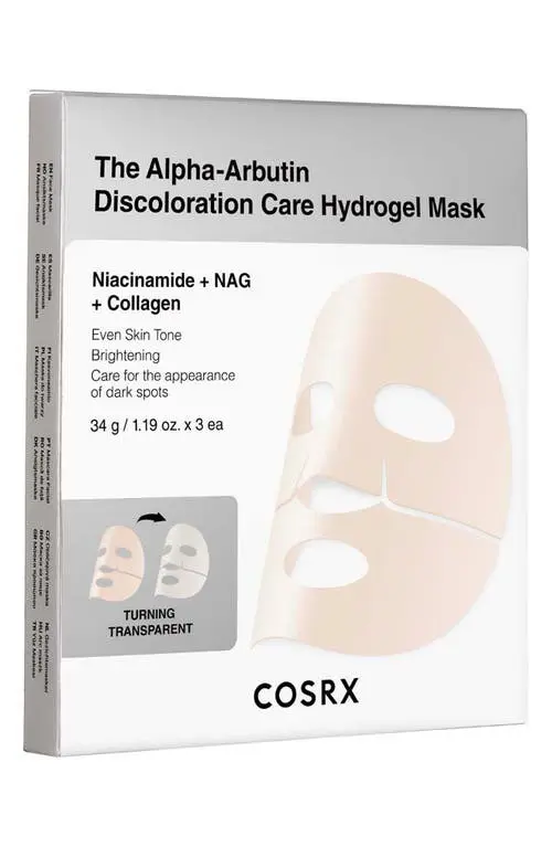 COSRX The Alpha-arbutin Discoloration Care Hydrogel Mask - No Color