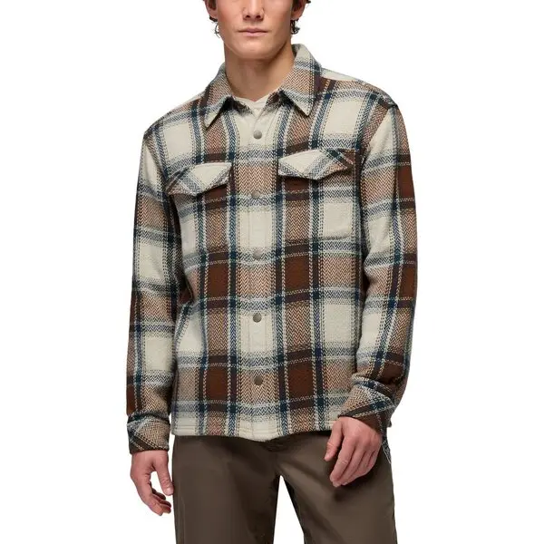 Prana Happy Camp Flannel Snap-up Shirt Jacket