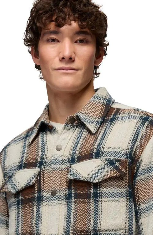 Prana Happy Camp Flannel Snap-up Shirt Jacket