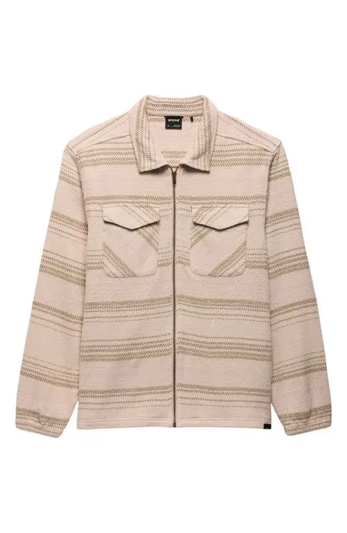 Prana Heritage Flannel Zip-up Shirt - Hush