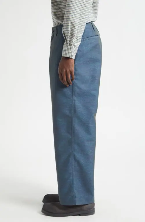 BEAMS Iridescent Twill Pants