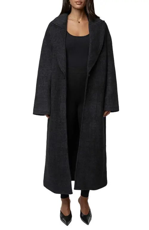 JLUXLABEL Dion Oversize Coat - Black