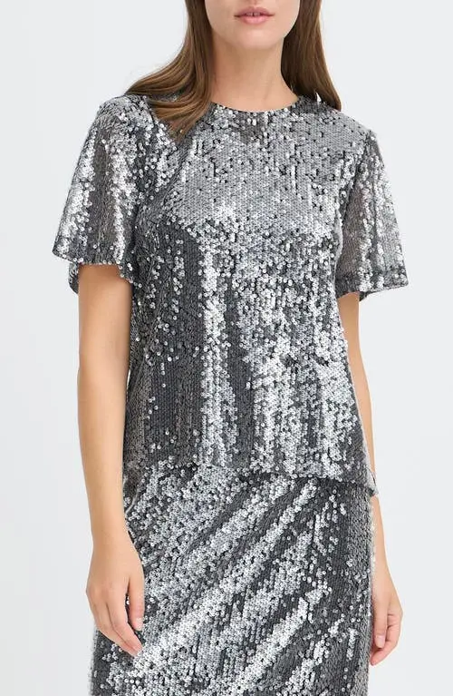 ICHI Ihprinca Sequin Shirt