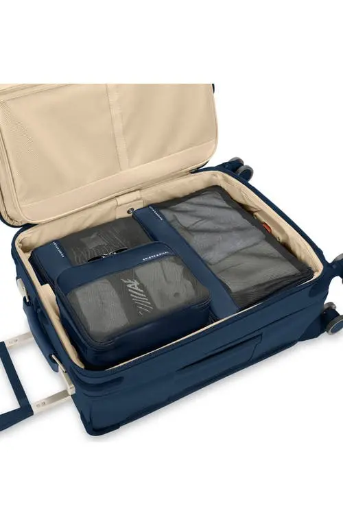 Briggs & Riley 3-piece Carry-on Compression Packing Cubes - Navy