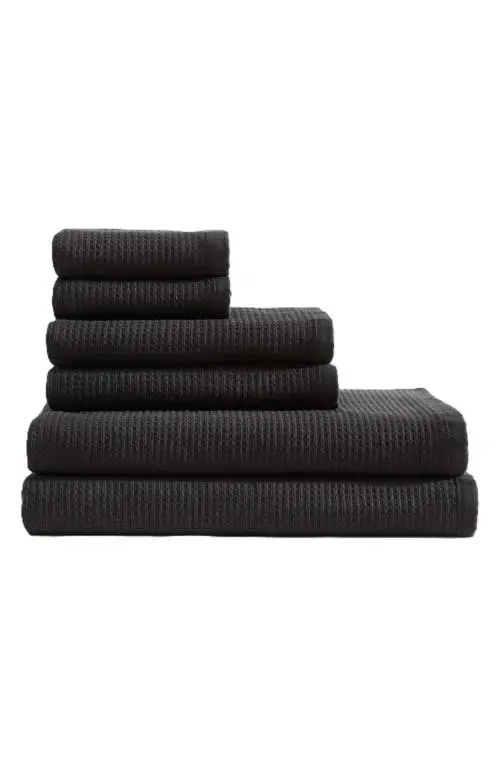 Calvin Klein Eternity 6-piece Towel Set - Black
