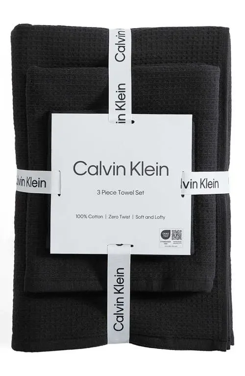 Calvin Klein Eternity 6-piece Towel Set - Black