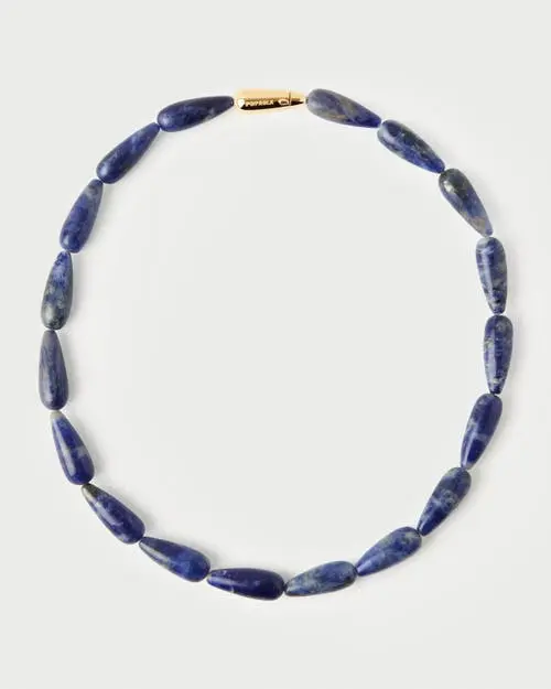 PDPAOLA Drop Necklace - Sodalite
