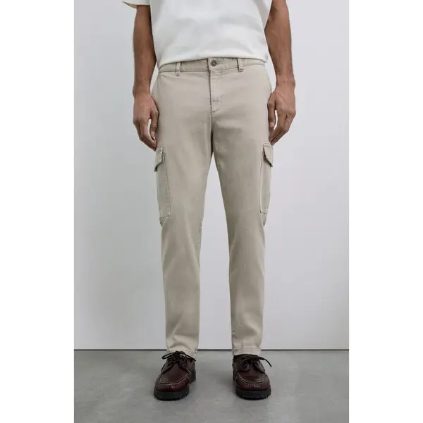 SCALPERS Brea Cargo Pants - Stone