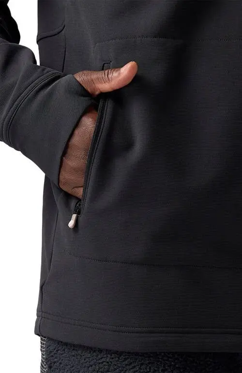 BACKCOUNTRY Destination Softshell Fleece Hoodie - Black