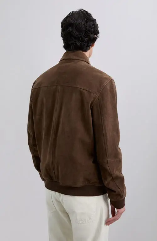 SCALPERS Suede Shirt Jacket