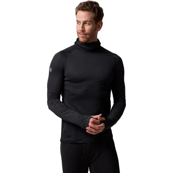 BACKCOUNTRY Pines Microgrid Ultra-lt Balaclava Top - Black