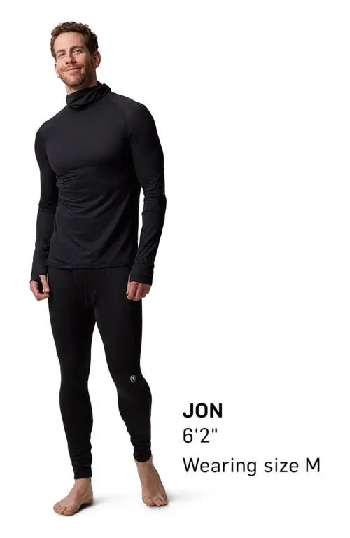 BACKCOUNTRY Pines Microgrid Ultra-lt Balaclava Top - Black