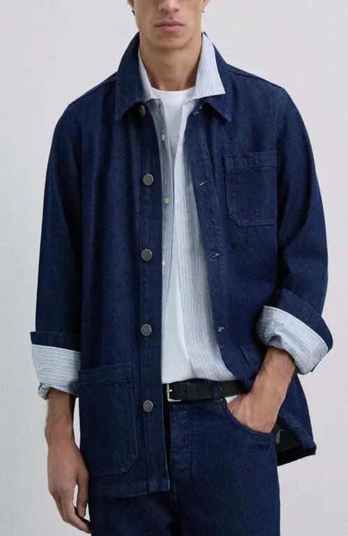 SCALPERS Felix Overshirt - Denim