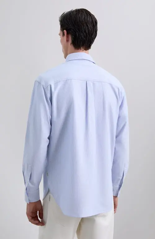 SCALPERS Street K Shirt - Bluestripes