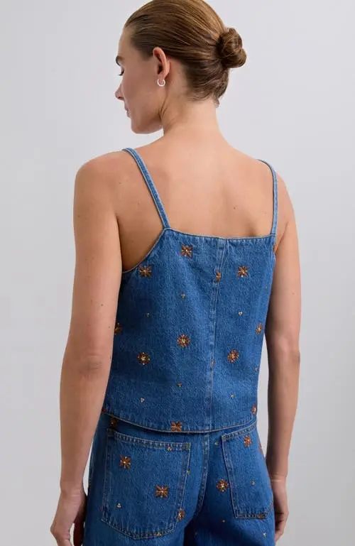 SCALPERS Embroidered Cotton Vest