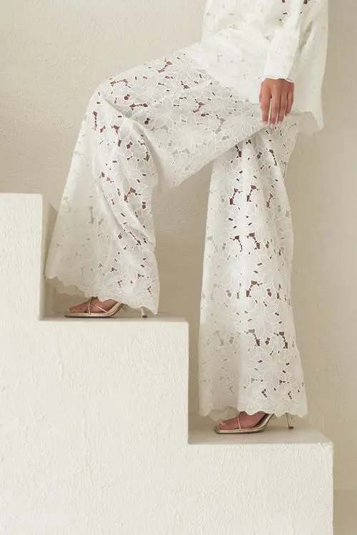 VASILIKI Raya Lace Pants
