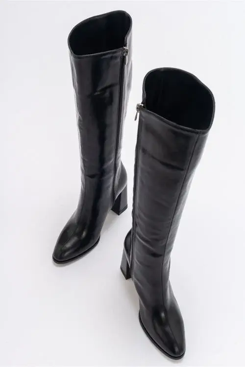 PROLOGUE SHOES Knee High Heel Boots