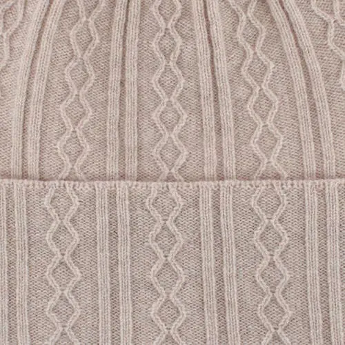 Trafalgar The Windsor Merino Wool Cable Knit Beanie