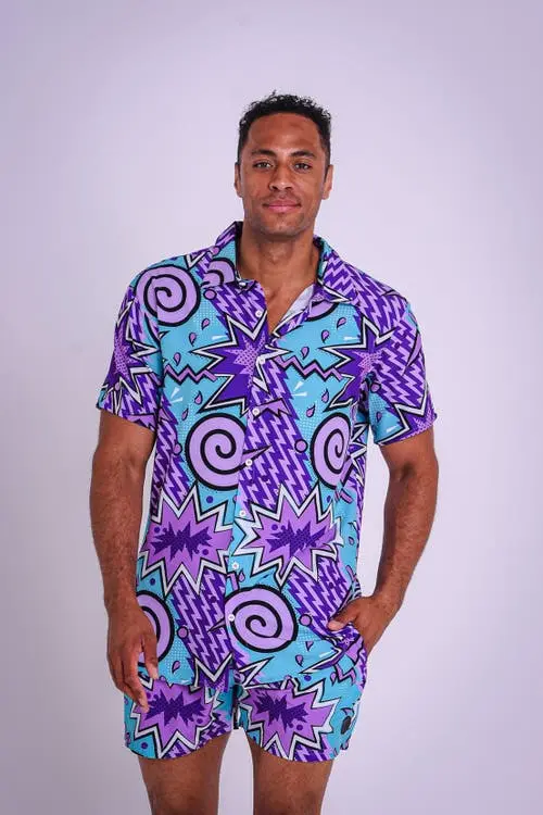 OOSC Printed Short Sleeve Shirt - Open Miscellaneous