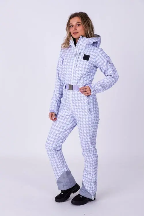 OOSC Chic Ski Suit Houndstooth - Multi-colour