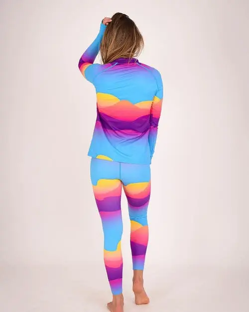 OOSC Mambo Sunset Base Layer Leggings