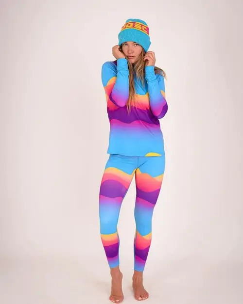 OOSC Mambo Sunset Base Layer Leggings