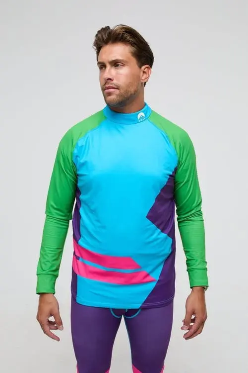 OOSC Baselayer Top - Multi-colour