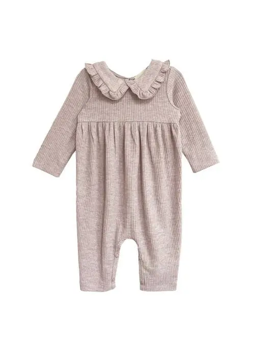 MABEL + HONEY Heather Romper - Pink