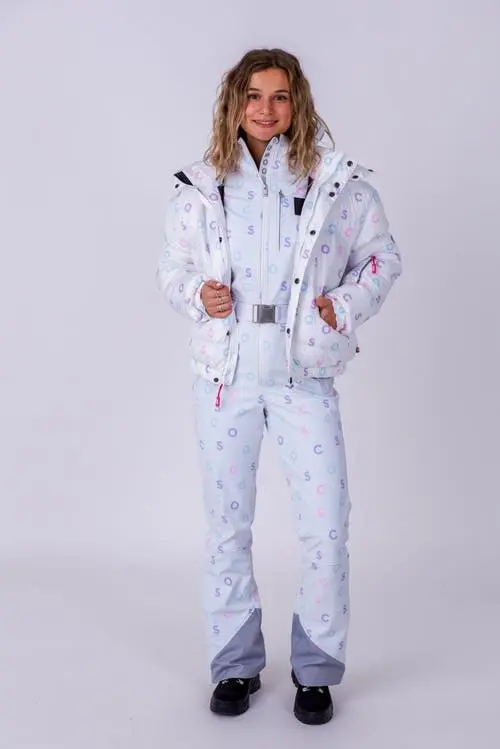 OOSC Chic Ski Suit - White