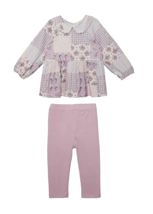 MABEL + HONEY Liliana Two Piece Set - Purple