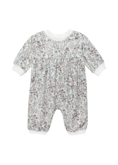 MABEL + HONEY Meadow Romper - Blue