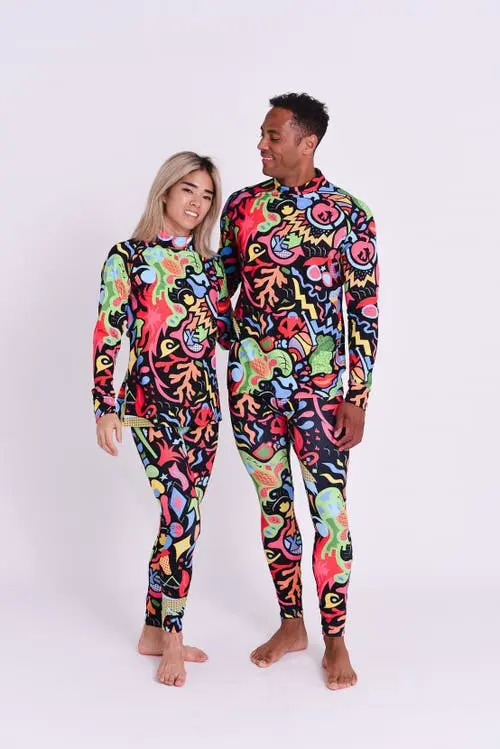 OOSC Printed Baselayer Pants