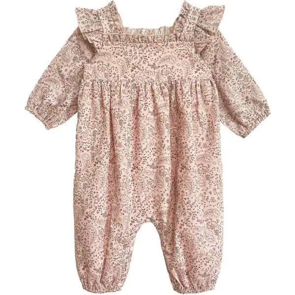 MABEL + HONEY Paisely Romper - Pink