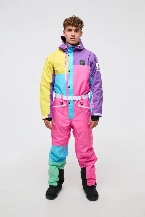 OOSC So Fetch Ski Suit - Multi-colour