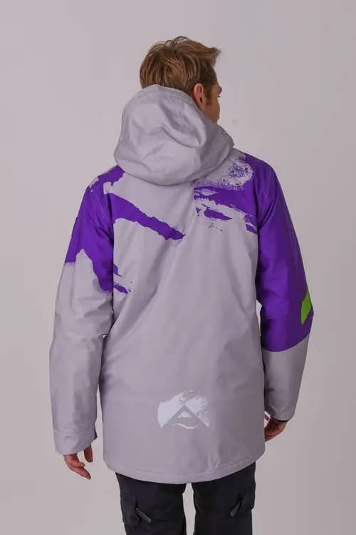 OOSC Afterparty Jacket - Grey & Purple