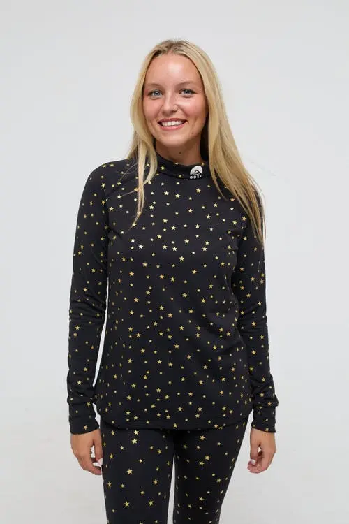 OOSC Baselayer Top Shining Star - Black