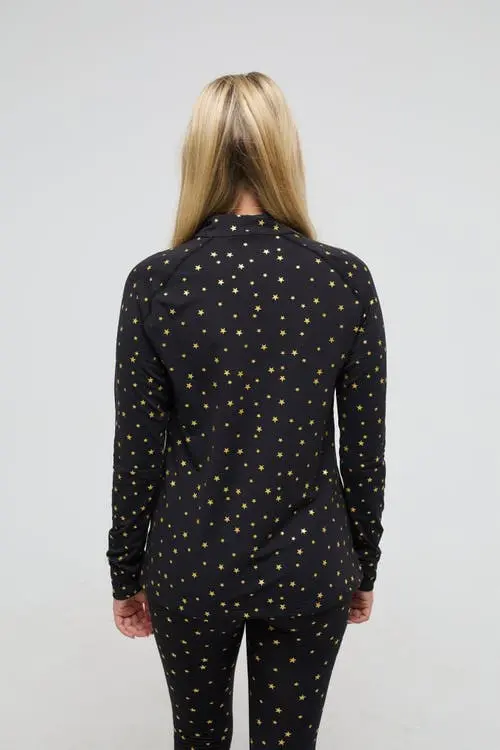 OOSC Baselayer Top Shining Star - Black