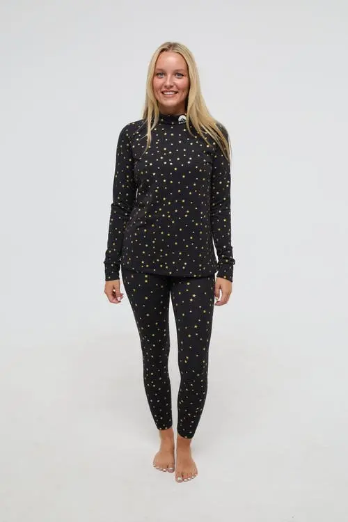 OOSC Baselayer Top Shining Star - Black