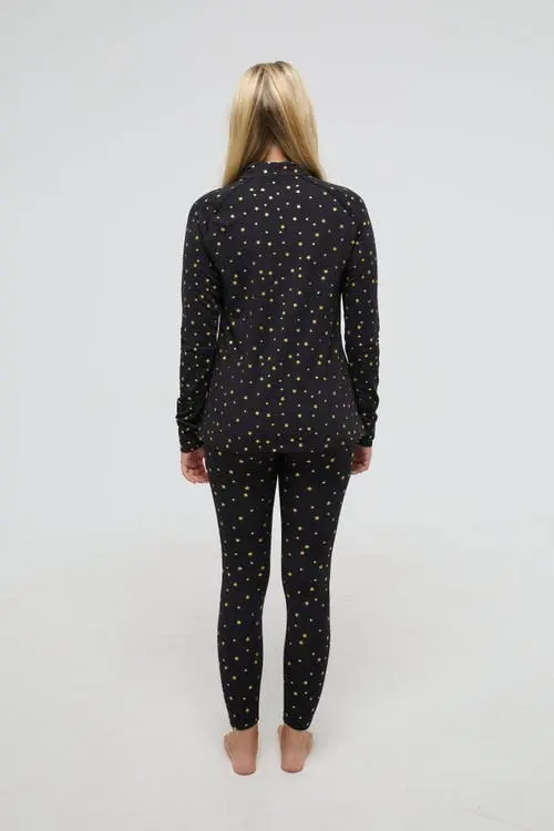 OOSC Baselayer Top Shining Star - Black