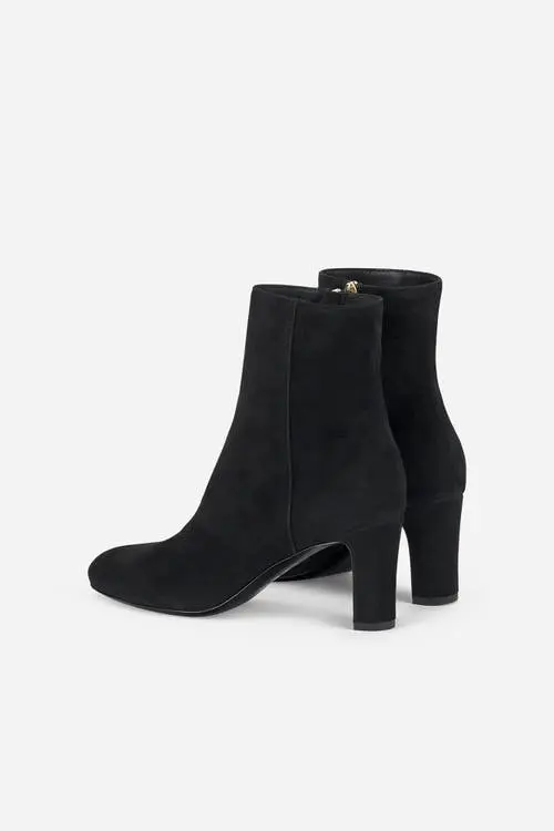 Agl Ginny Heeled Ankle Boot - Black