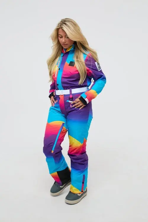 OOSC Mambo Sunset Ski Suit - Multi-colour