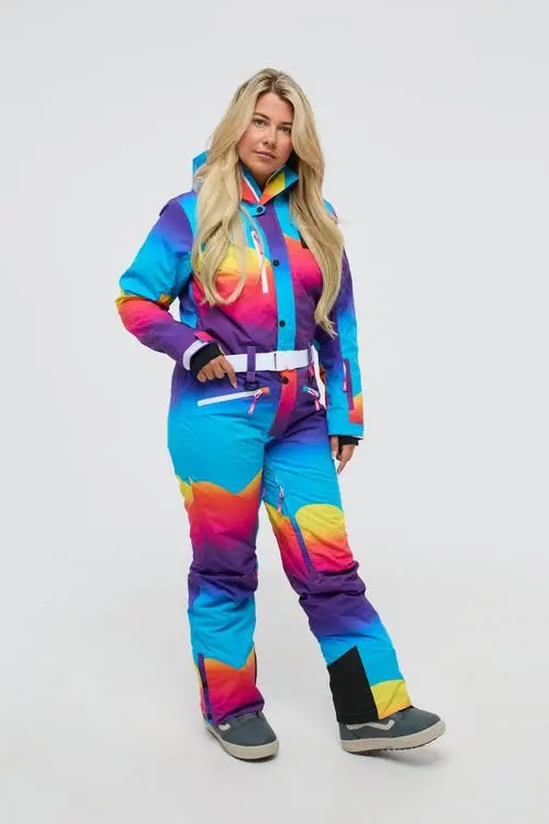 OOSC Mambo Sunset Ski Suit - Multi-colour