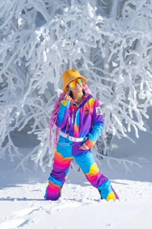 OOSC Mambo Sunset Ski Suit - Multi-colour
