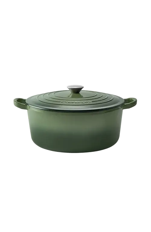 CUISINE::PRO® Le Connoisseur 6.6 Qt. Round French Oven - Sage