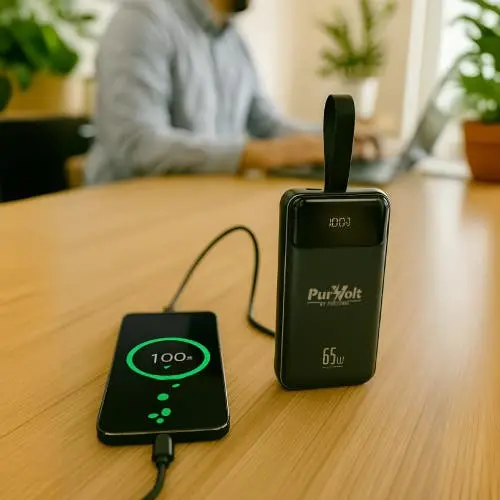 PURSONIC 40,000mah Ultra High-capacity Power Bank