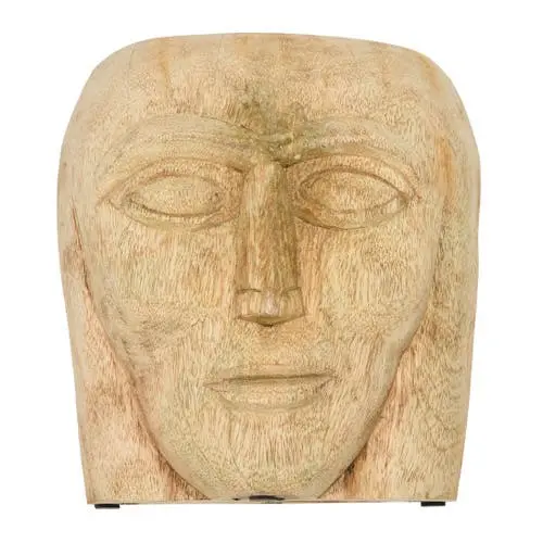 STORIED HOME Hand-carved Face