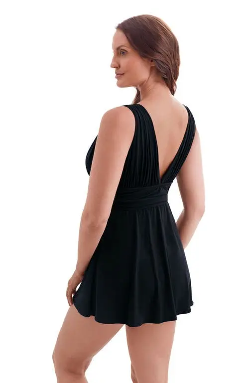 LONGITUDE Long Torso Swim Dress